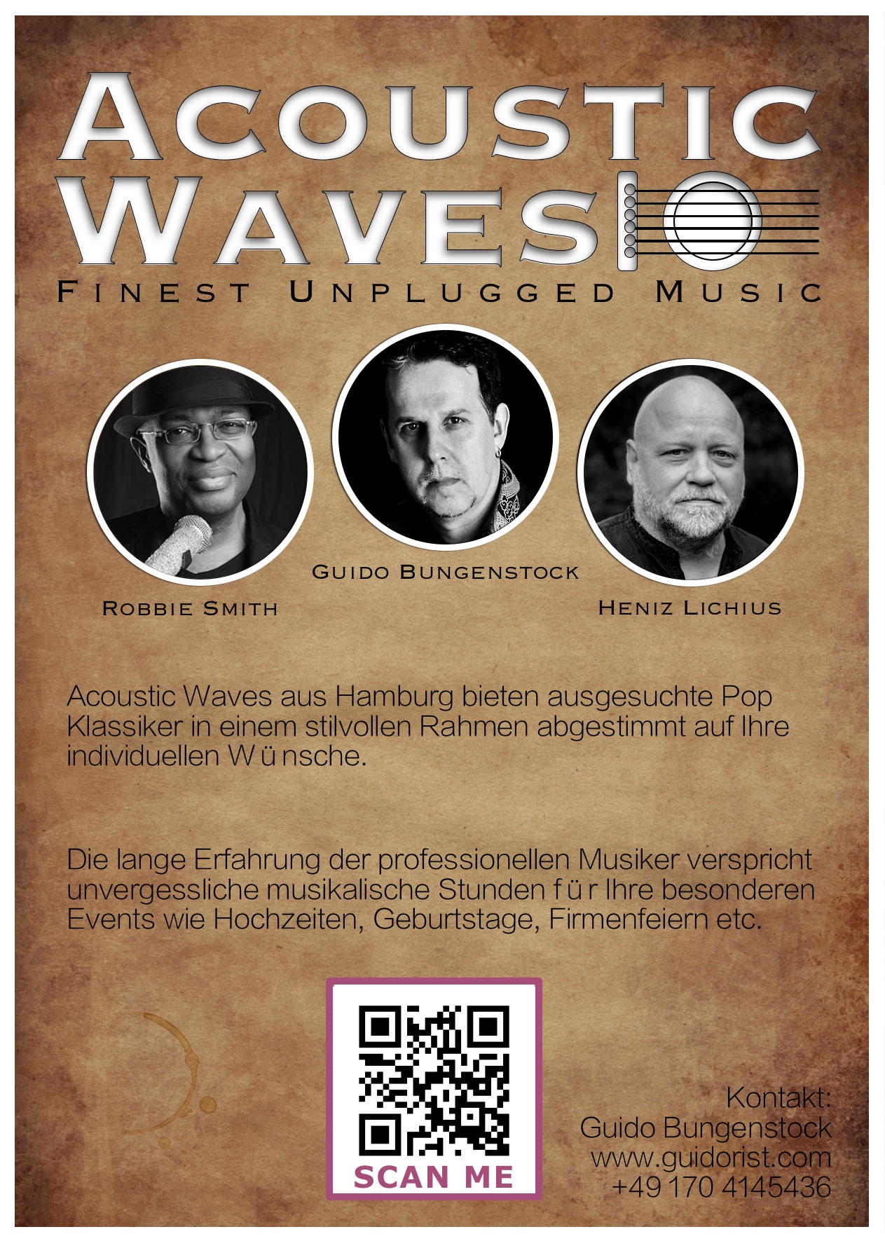 Acoustic Waves | Guitar lessons | Guido Bungenstock, Professional ...